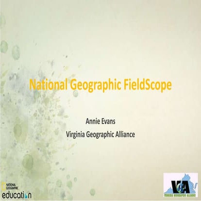 Fieldscope JTHG | PPT