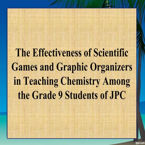 Strategies In Teaching Chemistry | KEY