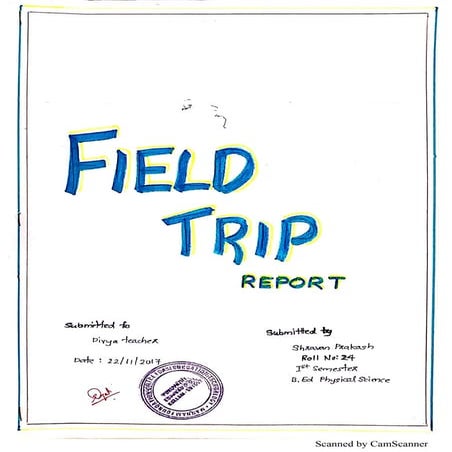 Field Trip | PDF