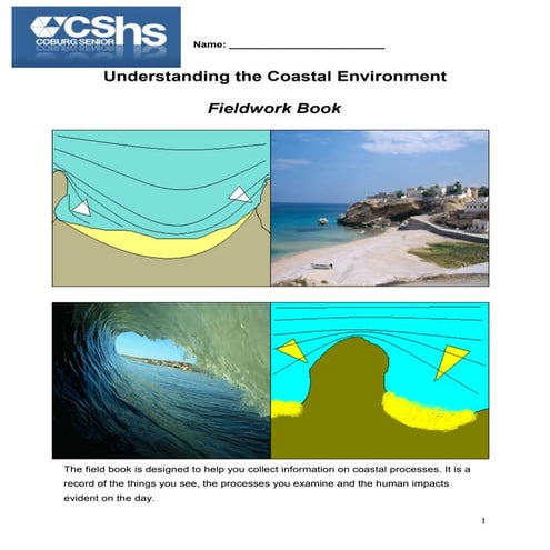 Coastal Fieldwork Booklet | DOC