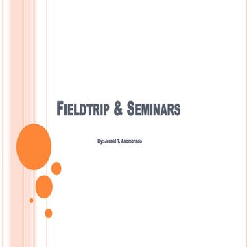 Field Trip and Seminar (Hydro Plant, Solar Farm, Wind Farm).pptx