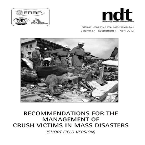 GEMC- Crush Injury and Crush Syndrome- Resident Training | PDF