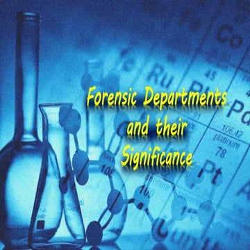 Forensic Science Recap | PPTX