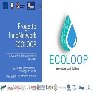 Fiera del levante 10 settembre 2018 presentazione progetto inno network eco-loop 2at8246 riezzo ...
