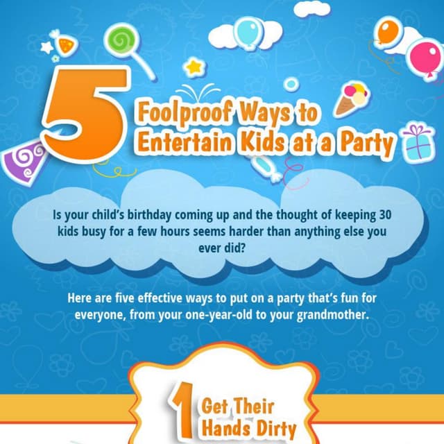 Fun and Cheap: 5 Foolproof Ways to Entertain Kids at a Party | PDF
