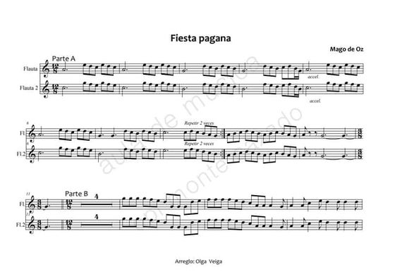 FIESTA PAGANA DE MAGO DE OZ | PDF