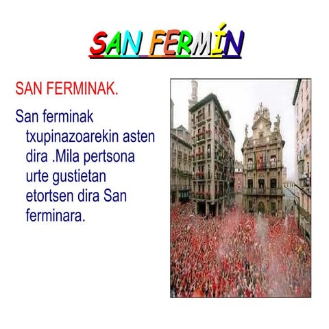 Fiestas san fermin( Aitor Rico) | ODP
