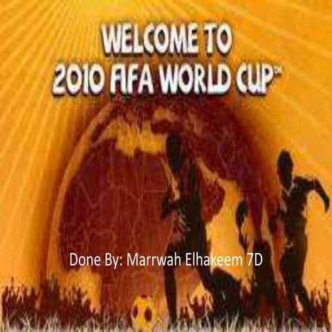FIFA 2010 | PPTX