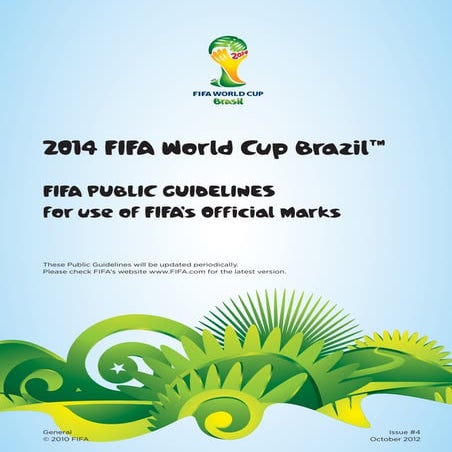 Fifa 2014 trademark guidelines | PDF
