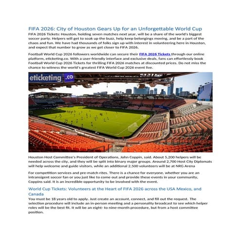 FIFA 2026 City of Houston Gears Up for an Unforgettable World Cup.docx