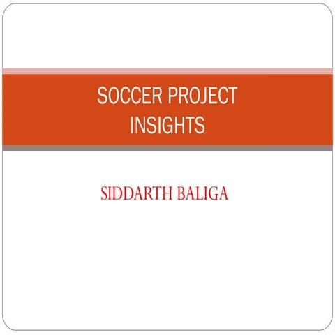 Fifa project siddarthbaliga | PPT