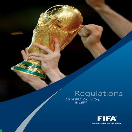 Fifa World Cup 2014 Brasil Regulations | PDF