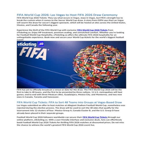 FIFA World Cup 2026 Las Vegas to Host FIFA 2026 Draw Ceremony.docx