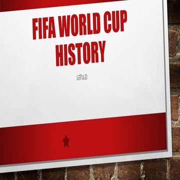 Fifa world cup history | PPT