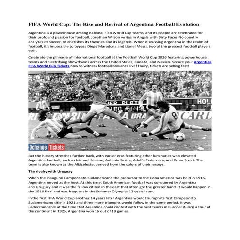 FIFA World Cup The Rise and Revival of Argentina Football Evolution.pdf