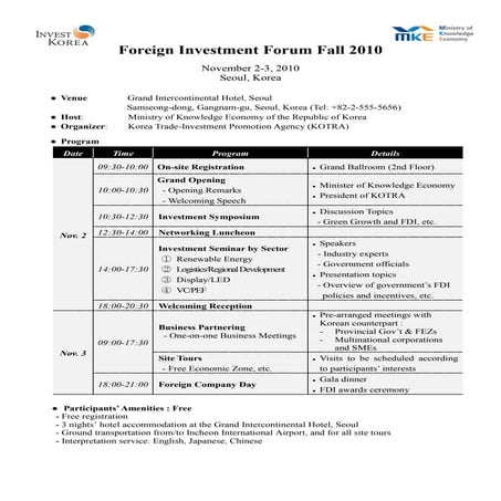 SWEEP-Net Forum Agenda | PDF