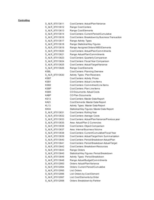 Sap ecc tables relationships | PDF