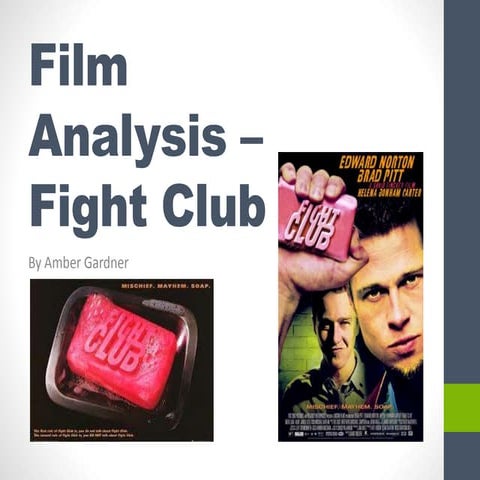 Fight Club- Key Themes Short Version