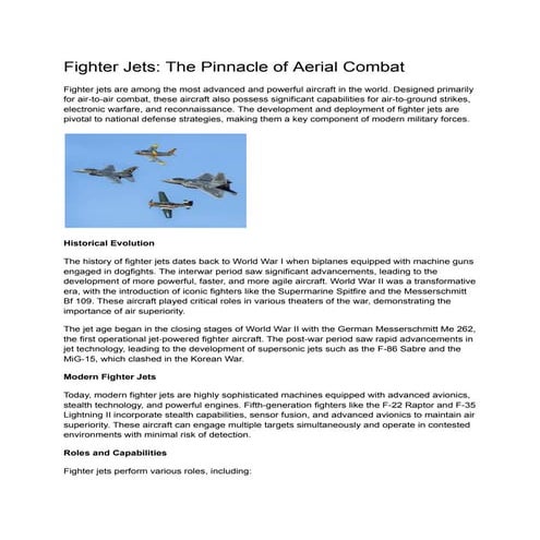 Fighter Jets_ The Pinnacle of Aerial Combat.pdf