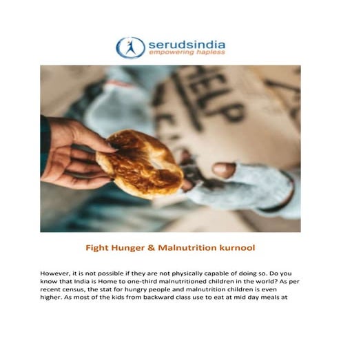 Fight Hunger & Malnutrition | PPTX
