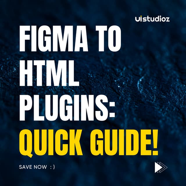 Experience design-to-code perfection with the top Figma to HTML plugin ...