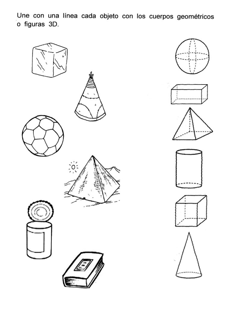Cuerpos Geometricos Para Colorear Images And Photos Finder