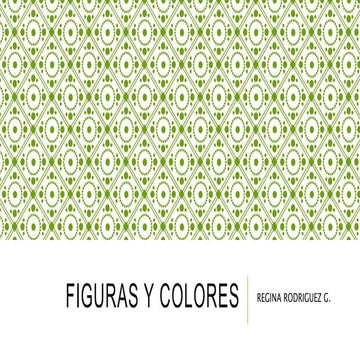Las figuras y colores | PPTX