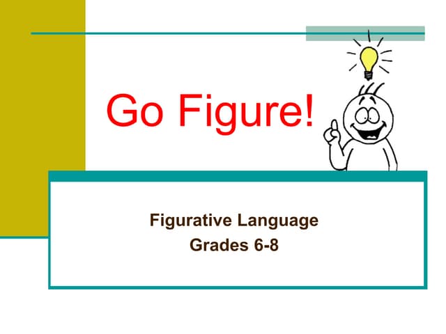Literal and Figurative Language | PPTX