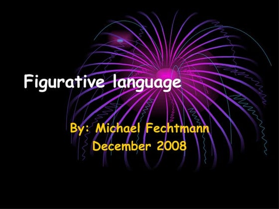 Joe C Figurative Language | PPT