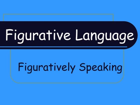 Figures of Speech | PPT