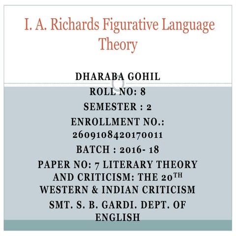 Figurative language | PPTX