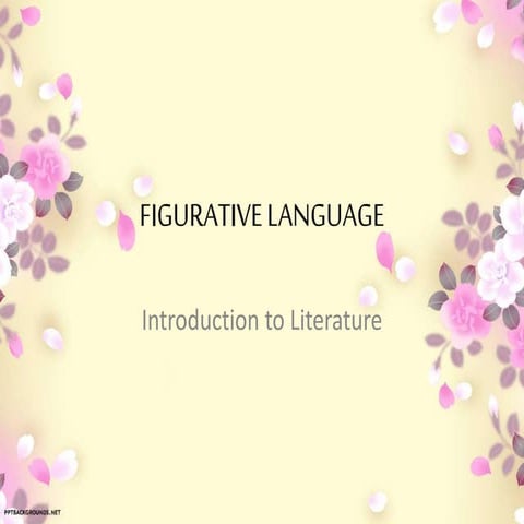 Figurative language | PPTX