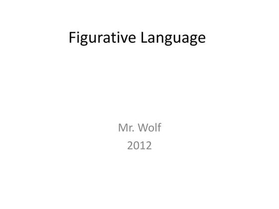 Lit. terms figurative language | PPTX | Poetry | Books and Literature