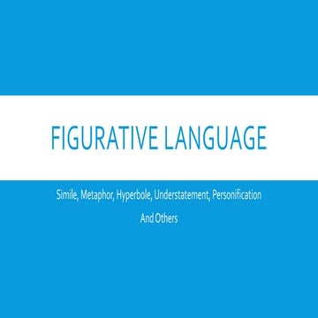 Figurative Language | PPT