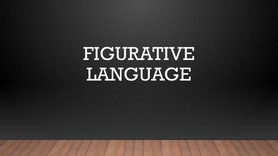 Simile and metaphor | PPTX