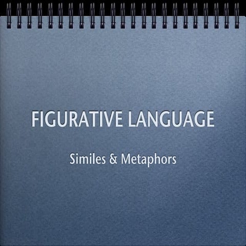 Figurative language similemetaphor | KEY