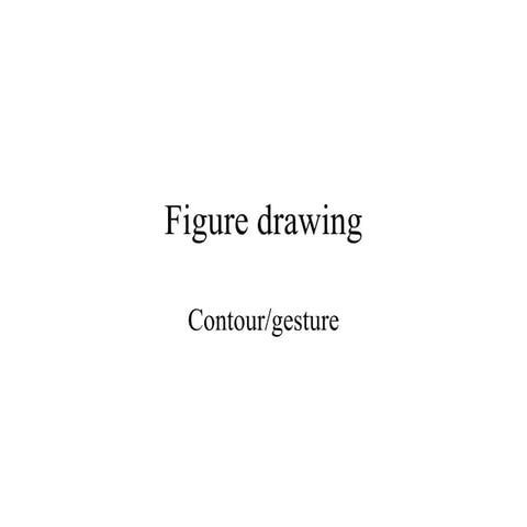 Figure drawing | PPT