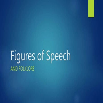 Figure of speech 101 | PPTX