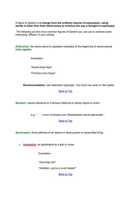 Literary devices | PPTX | Poetry | Books and Literature