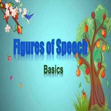 Figures of speech : Basics | PPT