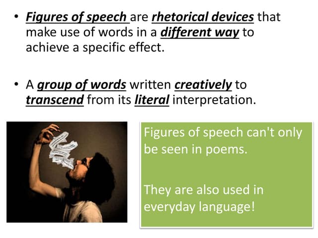 English 6 The Different Figures of speech | PPTX