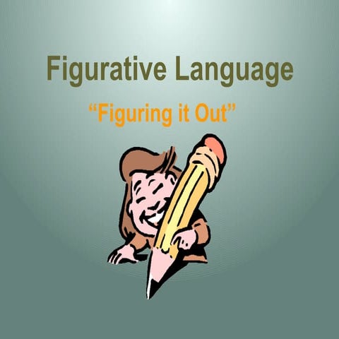 Figurative language power point | PPTX