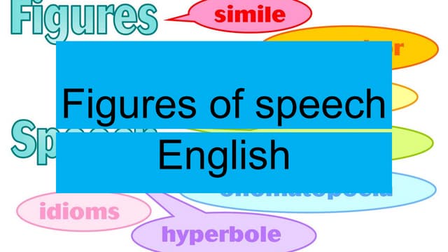 Types of figures of speech | PPTX