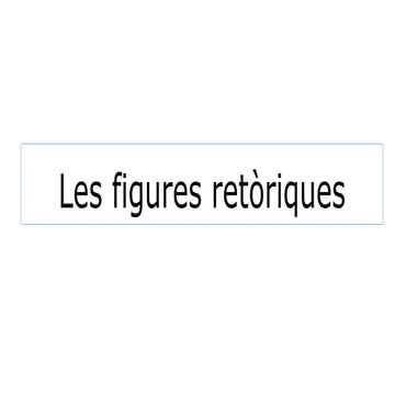 Figures retòriques | PPTX