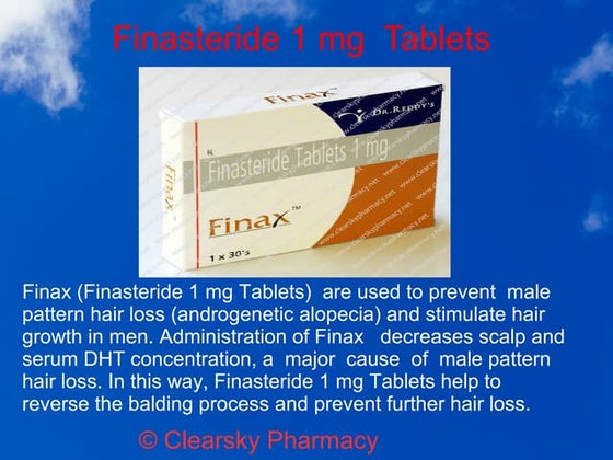 Finpecia Tablets by Cipla (Generic Finasteride 1mg Tablets) | PDF ...