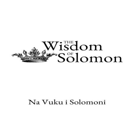 Fijian - Wisdom of Solomon.pdf