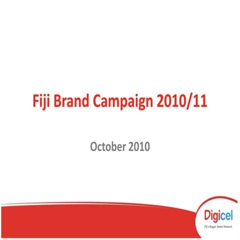 Digicel - Fiji Matters to Us | PDF