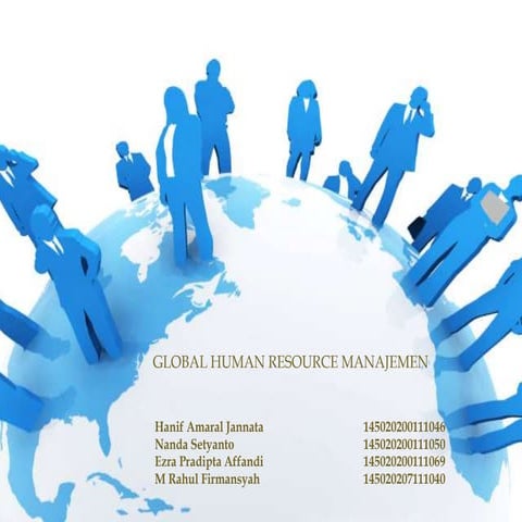 Fiks global human resource management | PPT