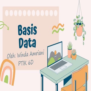 basis data kelas 11 smk mata plajaran informatika | PDF