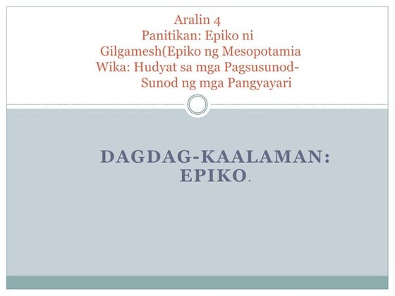 Filipino 9 Pabula | PPT